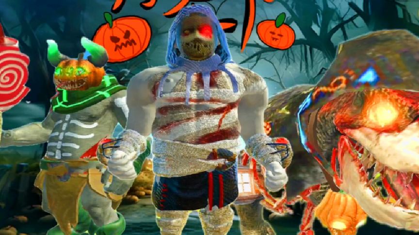 万圣节更新,新皮肤,动物战争模拟器。#steam游戏 #游戏日常