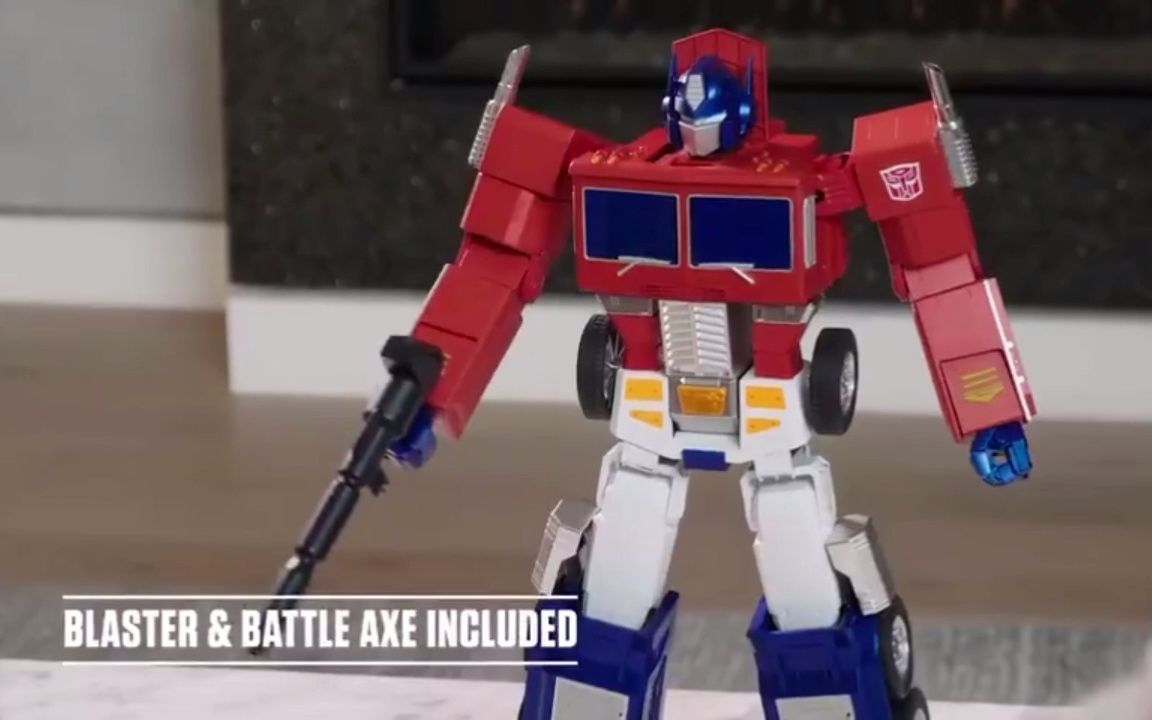 Robosen 乐森 &孩之宝 《变形金刚》可编程擎天柱 宣传片 可以自动...