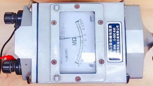 兆欧表上:500V,1000V,2500V什么意思?很多电工都搞不清楚