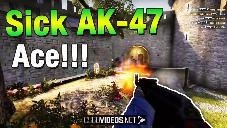 |CSGO|AK47系列5-经典扫射~可以写入教科书 1V5