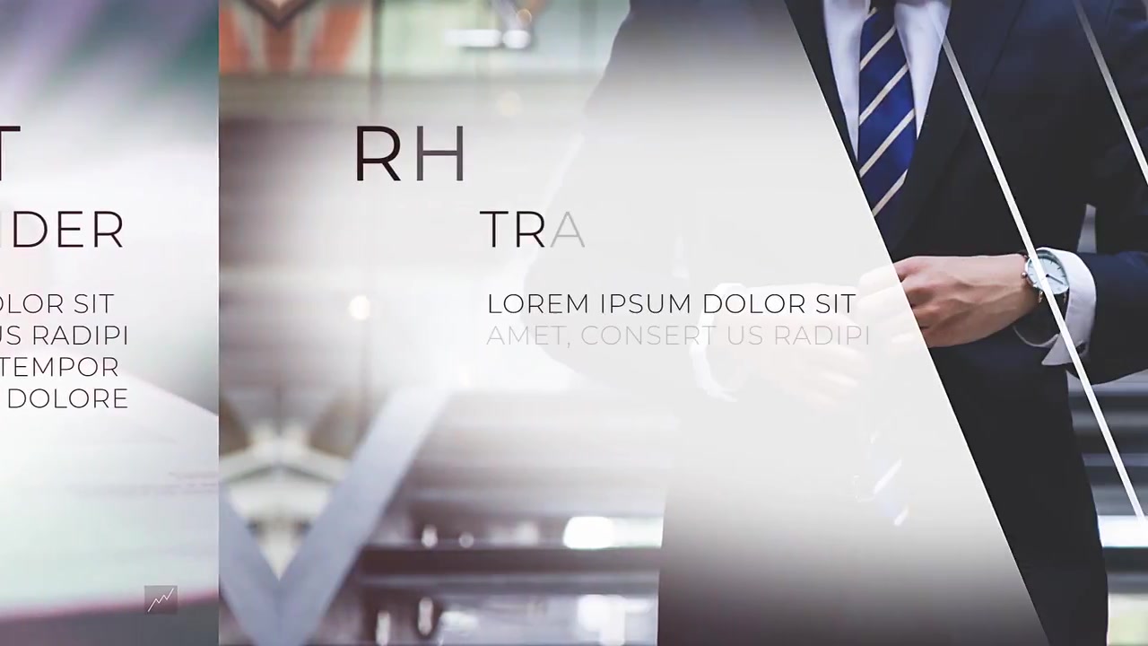 企业宣传片头视频AE模板