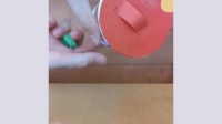 手工自制的纸杯垃圾桶,临时桌面的垃圾桶,翻盖版,分类垃圾