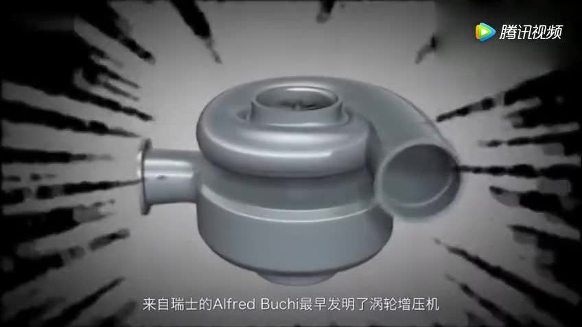 涡轮增压工作原理动画展示