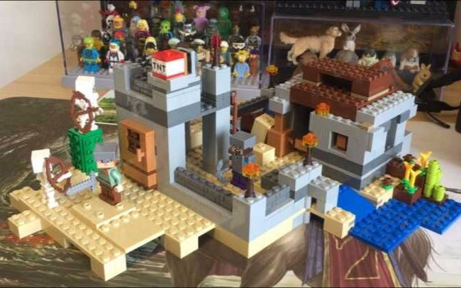 【作死大队】lego乐高21121 我的世界Minecraft沙漠前哨站