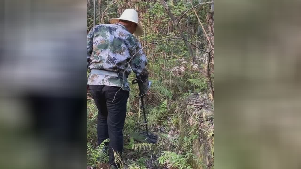 老宅子区域探宝,金属探测仪发现地面异常发出声音,看挖到啥宝贝 #...