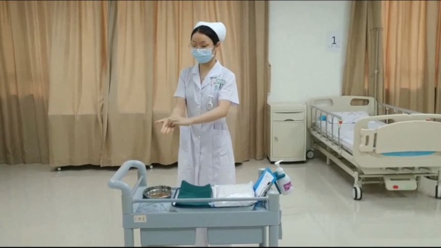 留置导尿操作示范