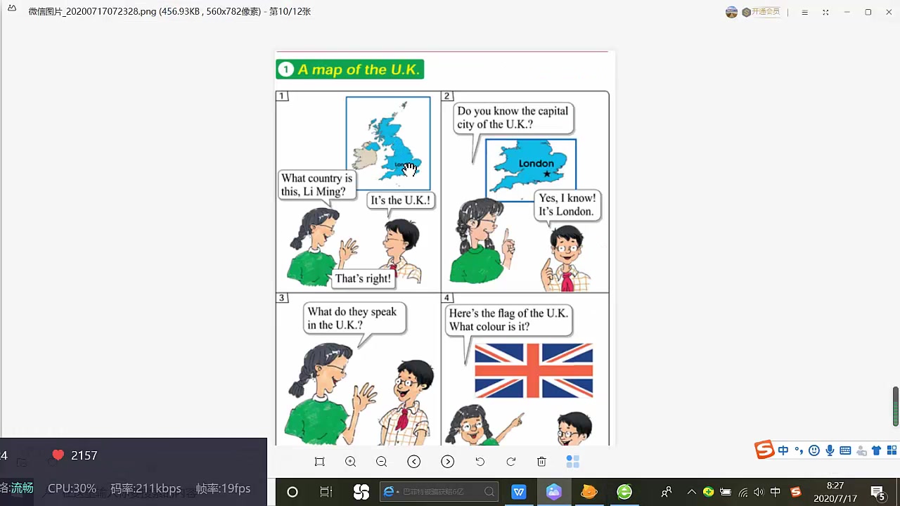 冀教版小学英语五年级上册L10