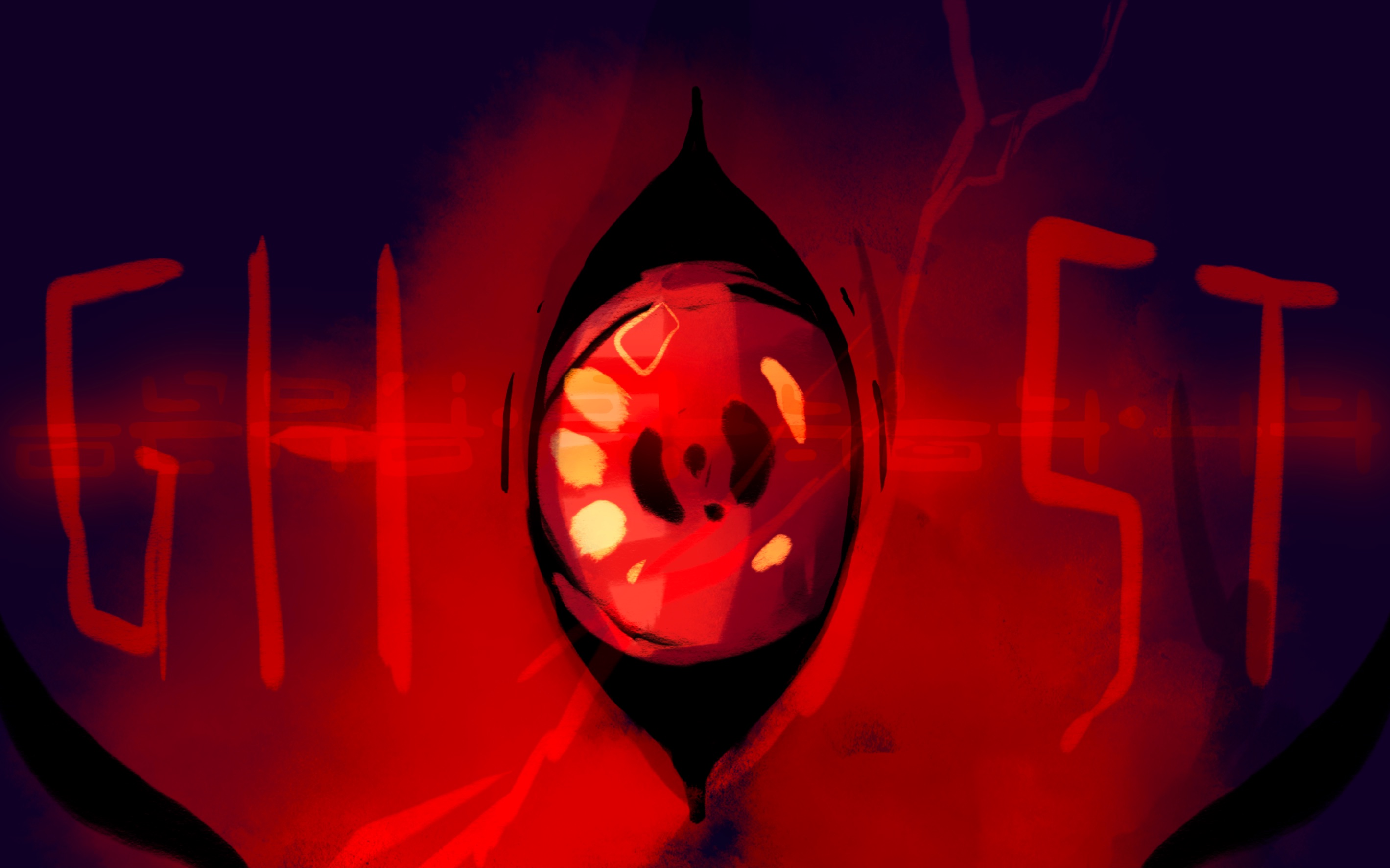 GHOST | 动画短片/meme(Procreate 10 fps)