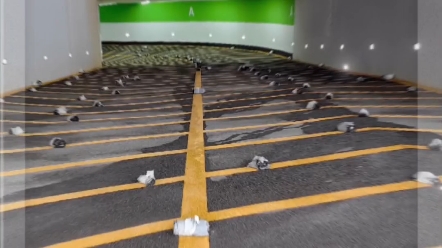 浙江圣威水性无震动止滑坡道