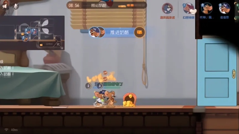 猫和老鼠:杰瑞一把铁锤救下几次队友,真不为救援高手