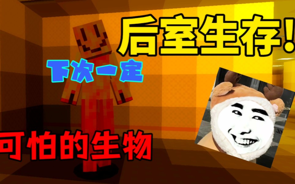 我的世界后室生存!意外进入后室,究竟如何存活?