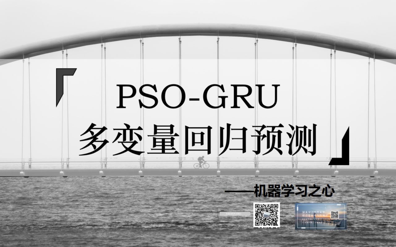 ...GRU回归预测 | 粒子群算法算法优化门控循环单元 | 多输入单输出回归