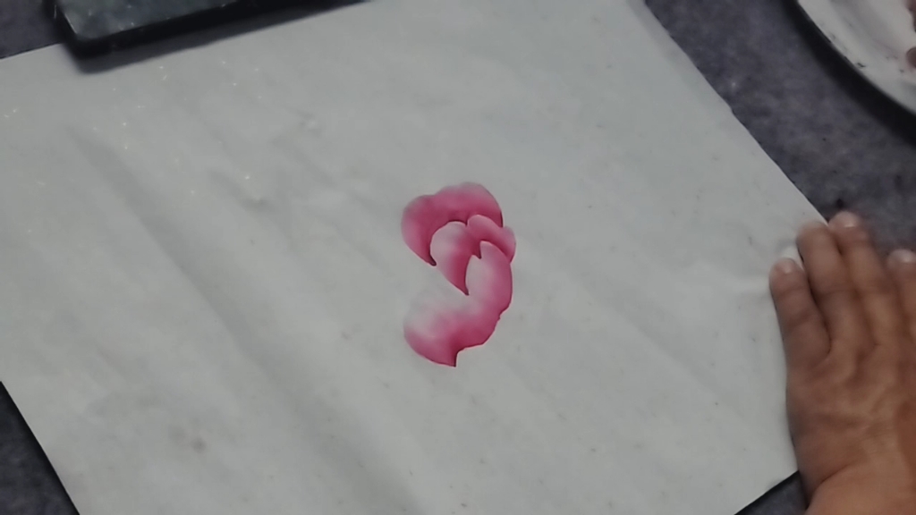 国画牡丹花画法:简单易学,瞟一眼拿笔就能学会哦!