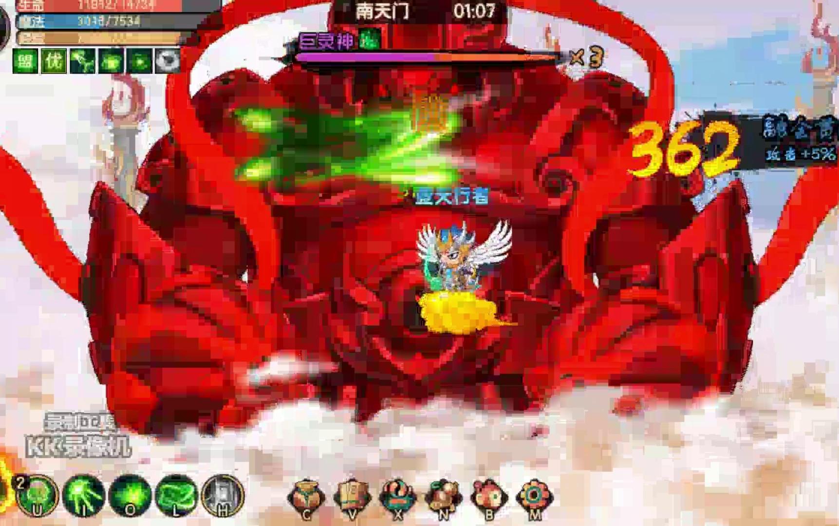 【造梦无双】11w沙僧稳过巨灵神,二形态只须一个技巧!