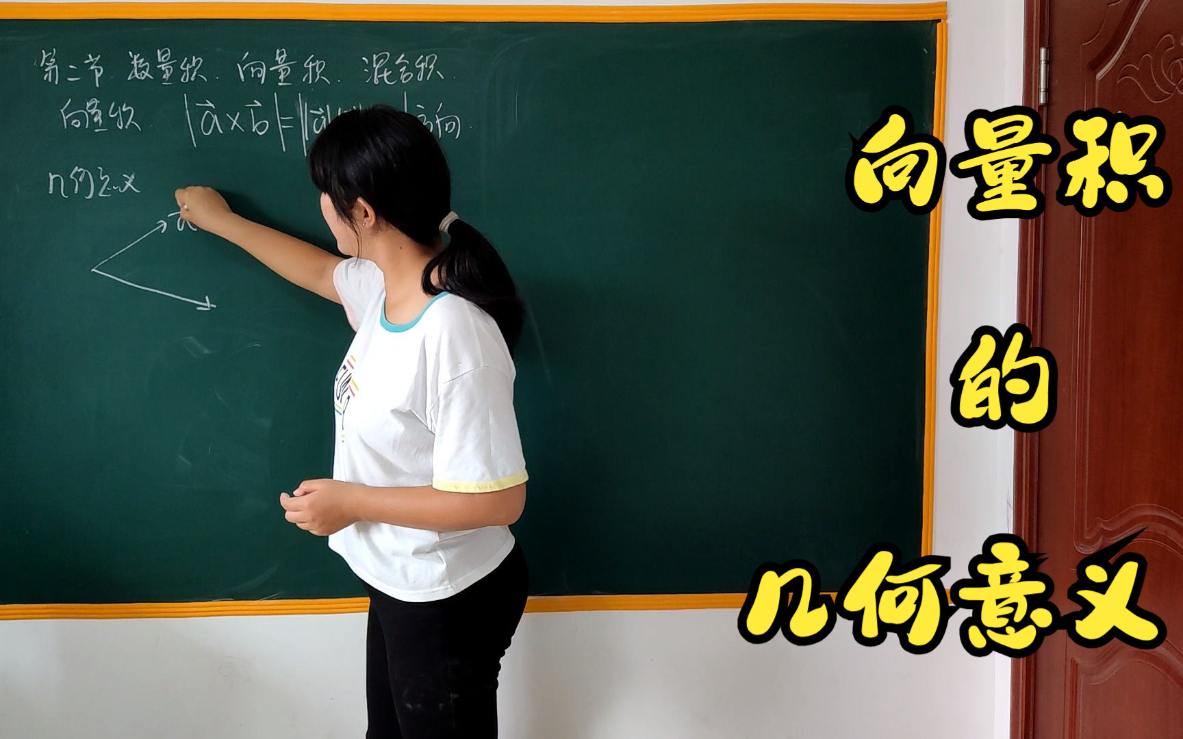 向量积的几何意义