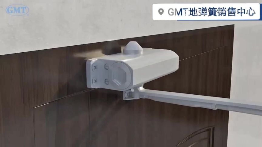 闭门器安装视频分享
