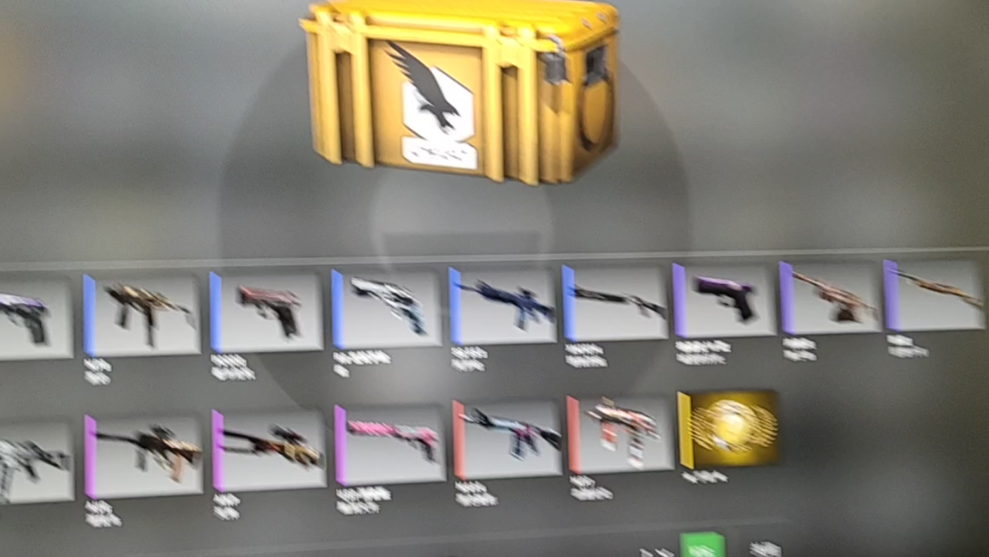 CSGO 萌新的第100个箱子