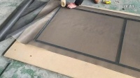 铝合金门窗加工视频