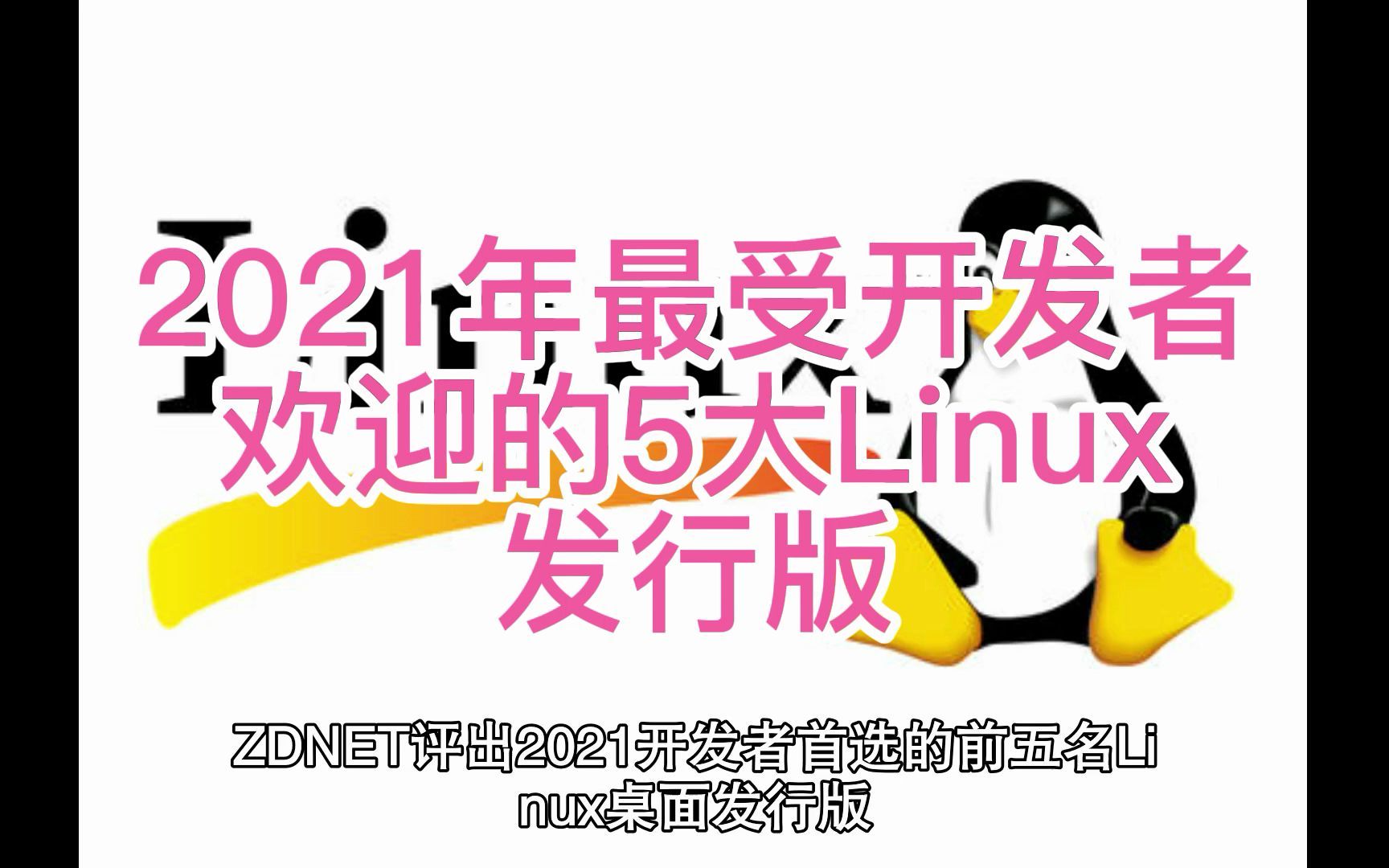 2021年最受开发者欢迎的五大Linux桌面发行版