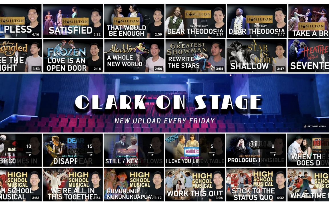 【男声伴唱】Clark On Stage 音乐剧卡拉OK合集 [A-J部]