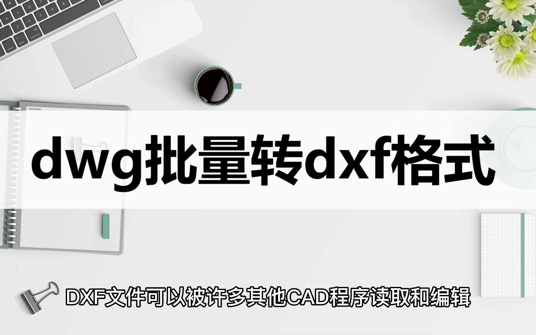 怎么把dwg批量转dxf格式?分享好用的批量转换方法