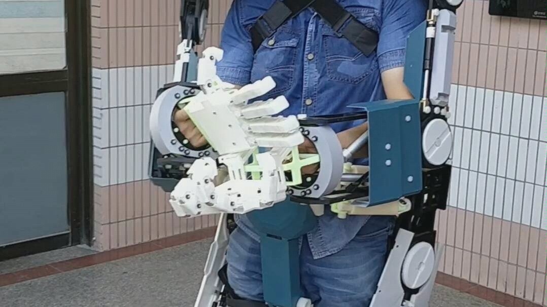 外骨骼系统模型结构测试(第4次测试)——成功!