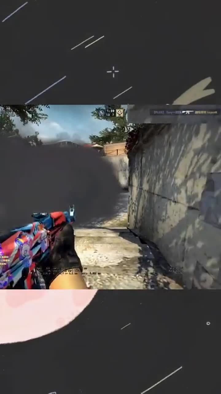 csgo csgo日常 认真的时候还是挺帅的嘛 视频有点长