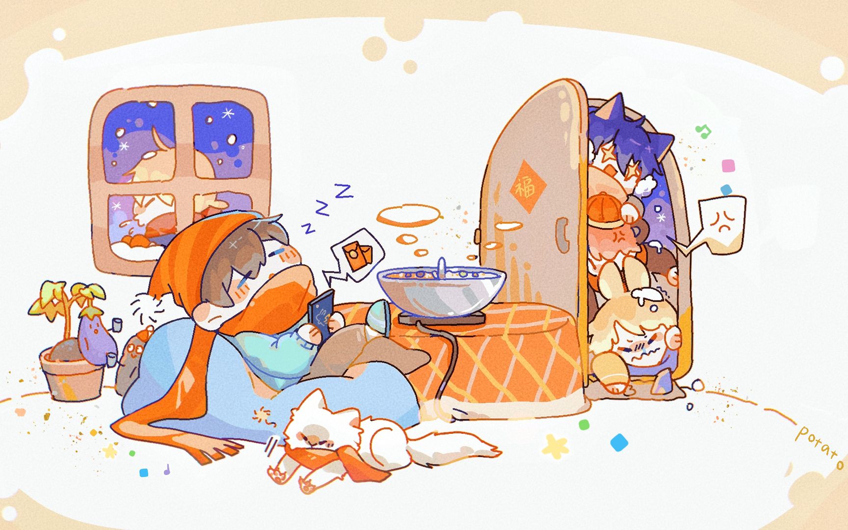 ...朋友们一起玩方块竞速!——Cen2022.3.4周五晚上完整录播_我的世界