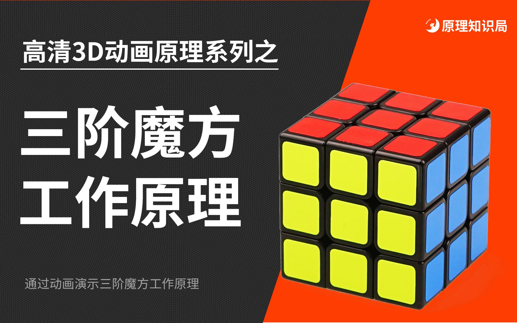 魔方是如何工作的?看完动画后秒懂
