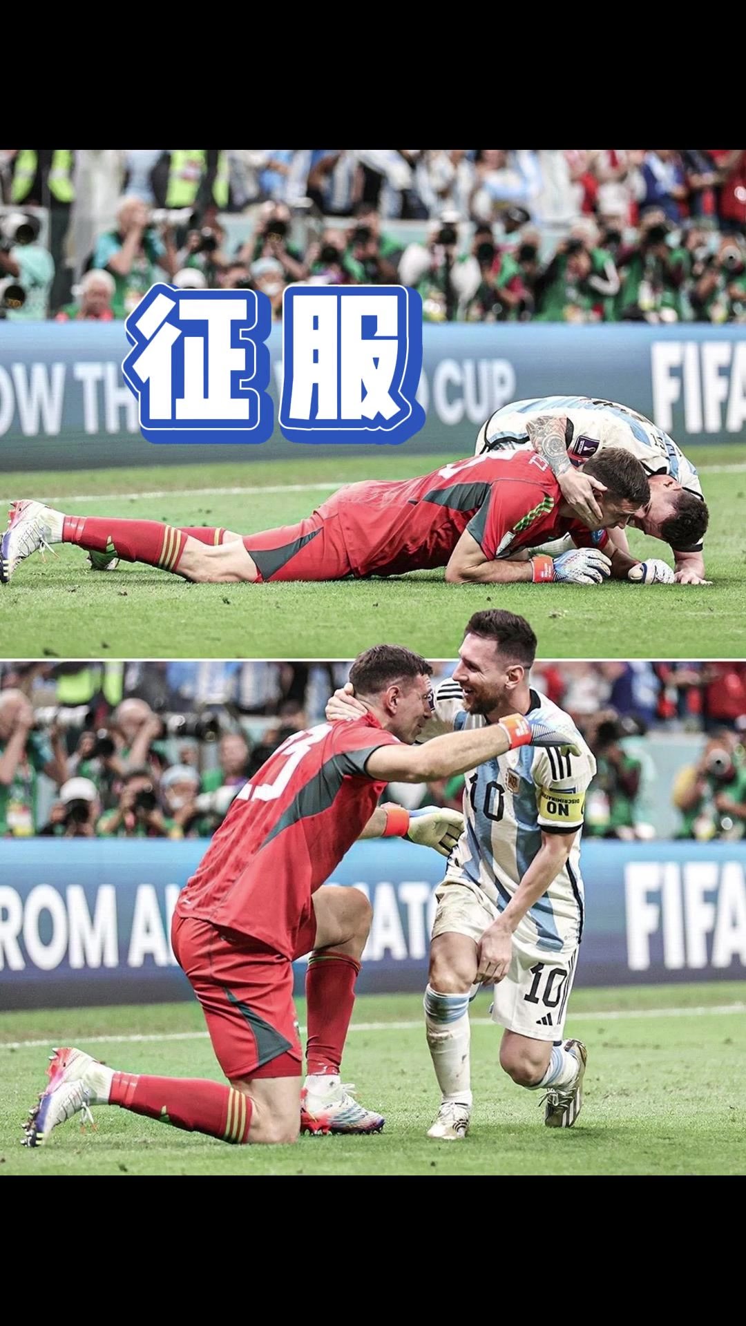 就这样被大马丁征服 @蓝白哥说球 #大马丁 #卡塔尔世界杯 #阿根廷vs...