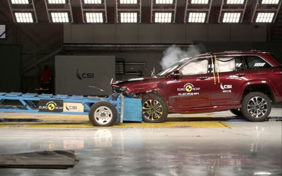 2022 吉普 大切诺基 全面碰撞测试 euro ncap