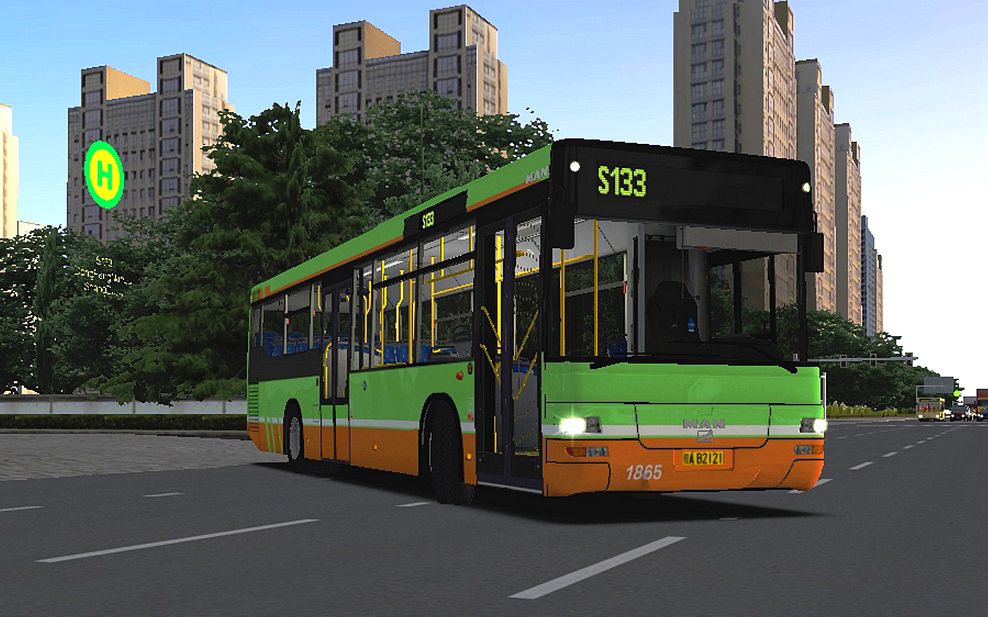 【OMSI2 2021No.13】【驾驶南宁公交涂装的宇通ZK6126HG MAN ...