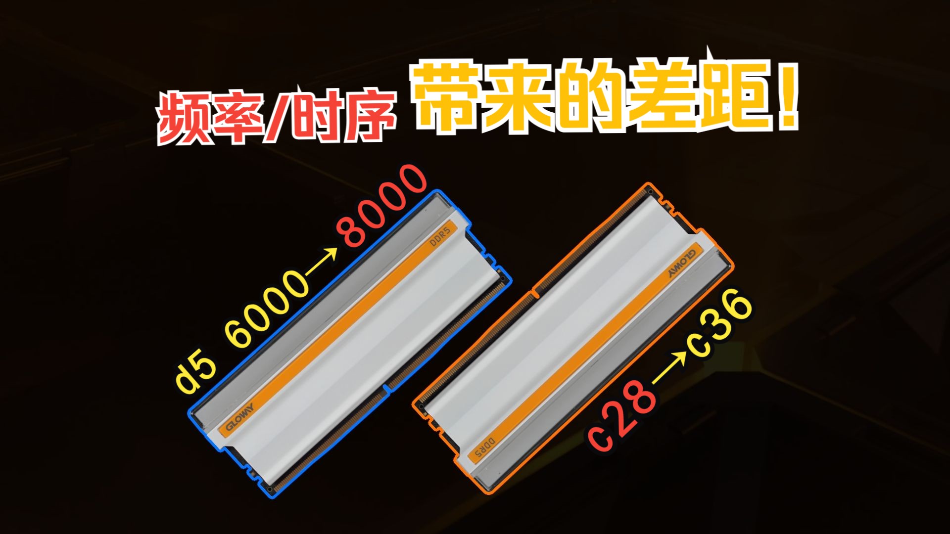 《DDR5 频率6000→8000 时序C28→c36》不同内存频率、时序带来...
