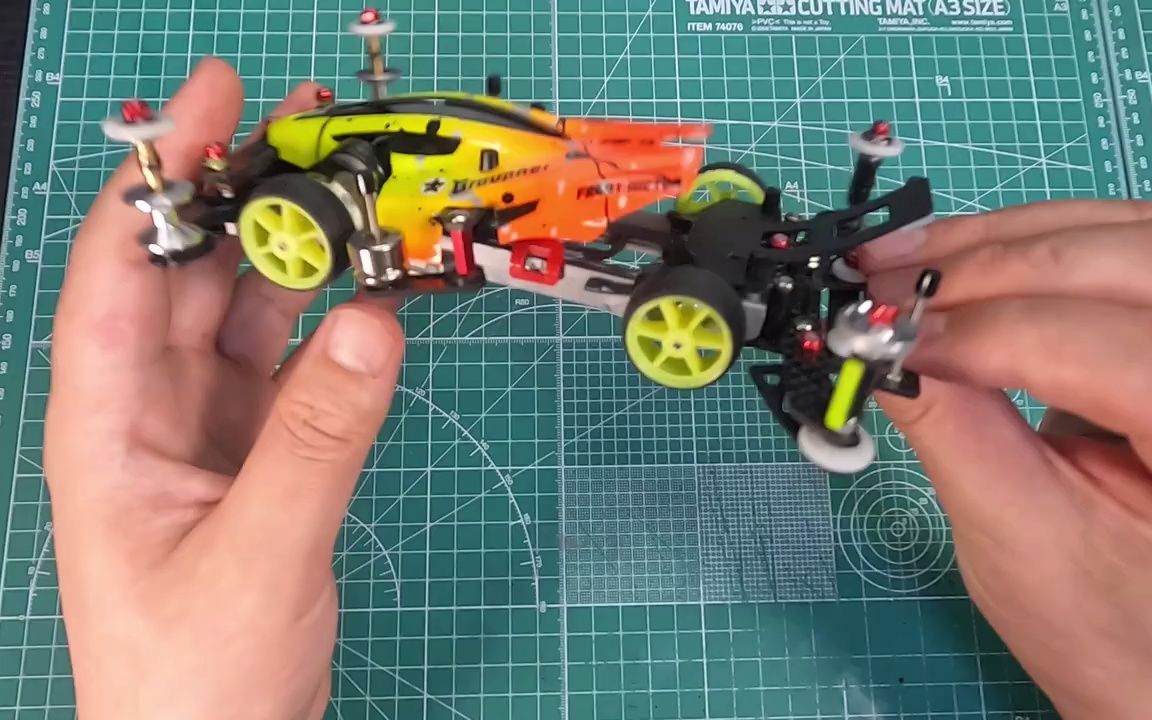 FMA改进方案#3前hikuo底盘-四驱车油管UP-まめ模型チャンネル