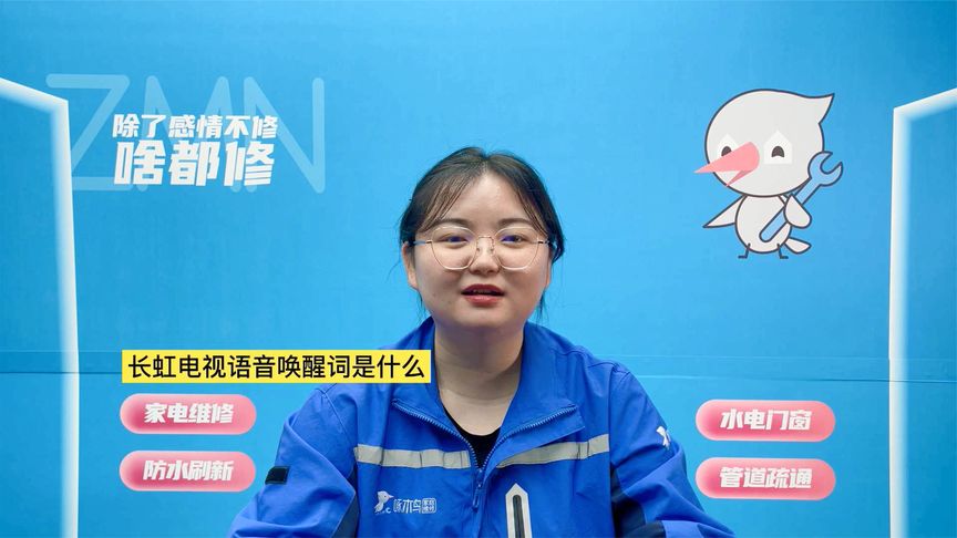 啄木鸟家庭维修|长虹电视语音唤醒词是什么?