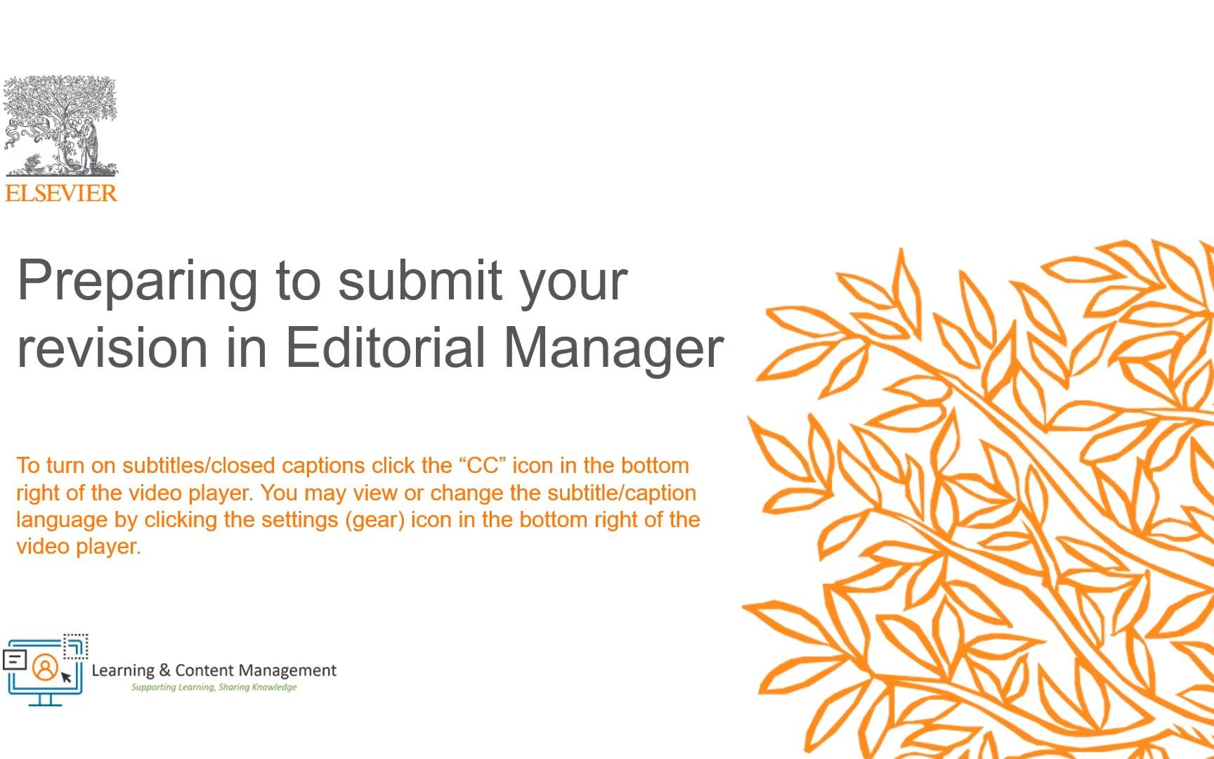 如何在EM系统中为提交修改稿做准备?【爱思唯尔Editorial Manager...