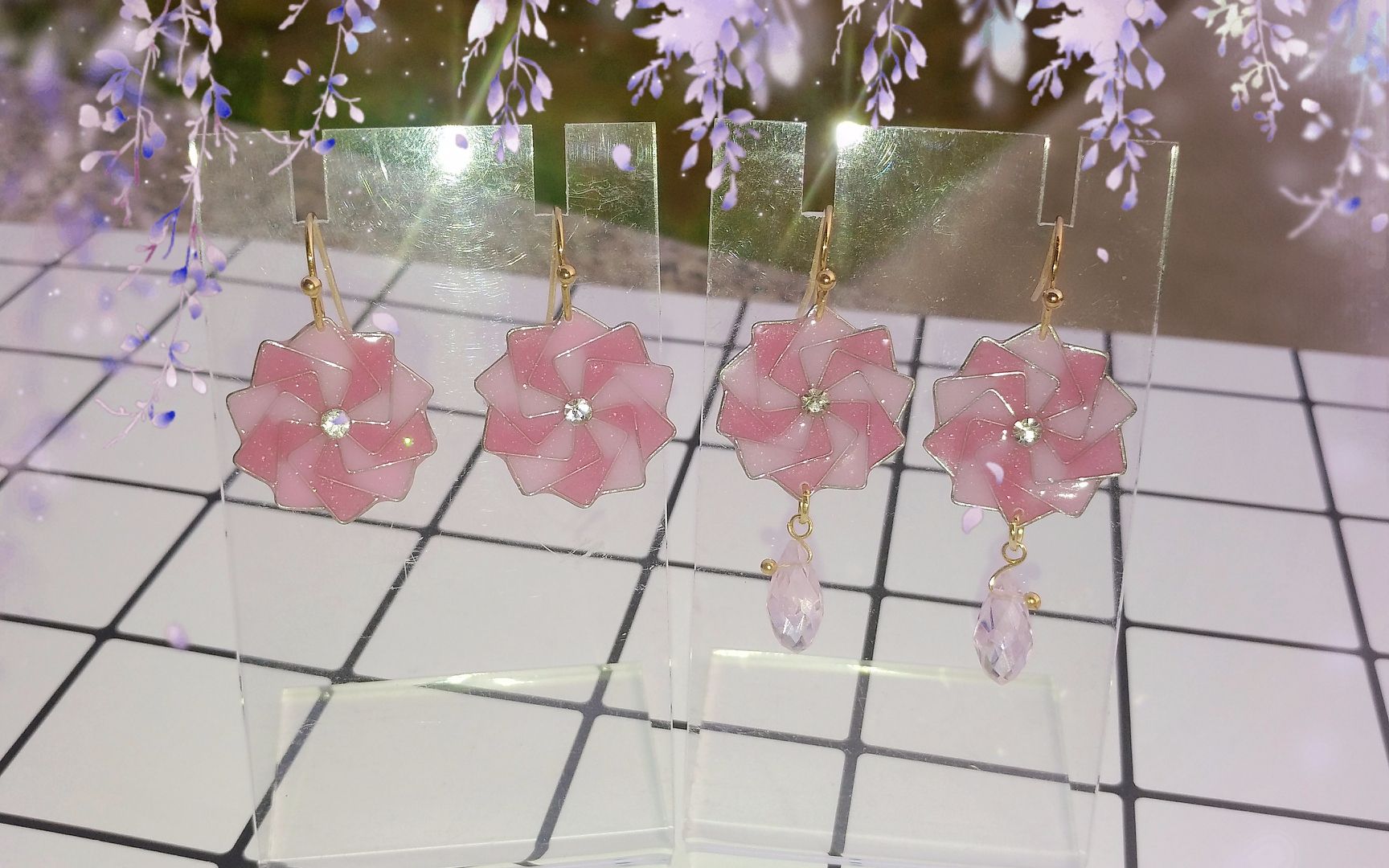 【UV胶】订书钉耳环制作教程