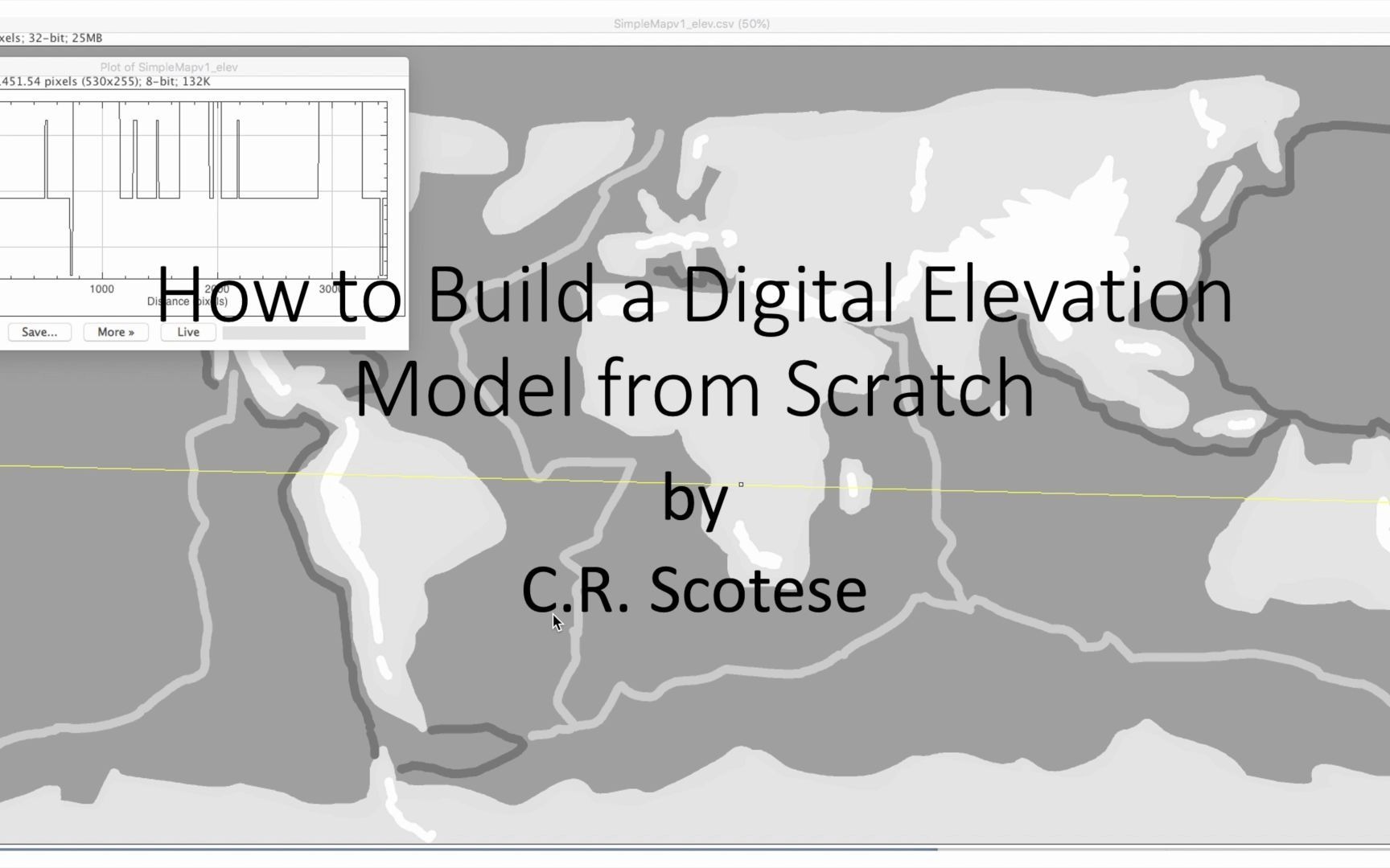 中文教程:Christopher R. Scotese是怎么画古地理图的《从入门到精通》