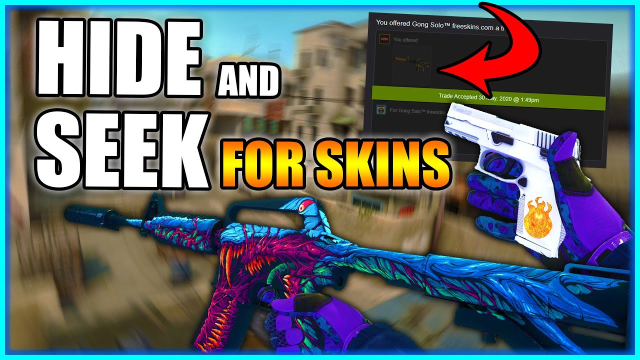 【CSGO】和水友玩躲猫猫赢得免费皮肤!