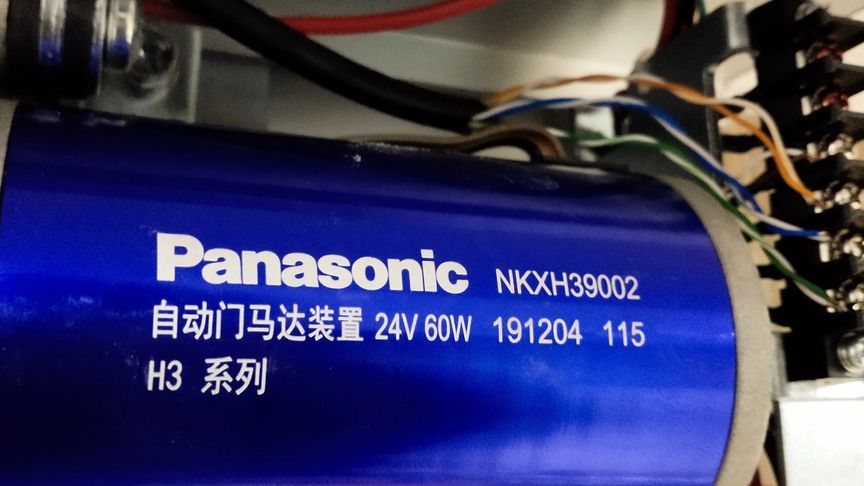 松下自动门感应功能安装调试