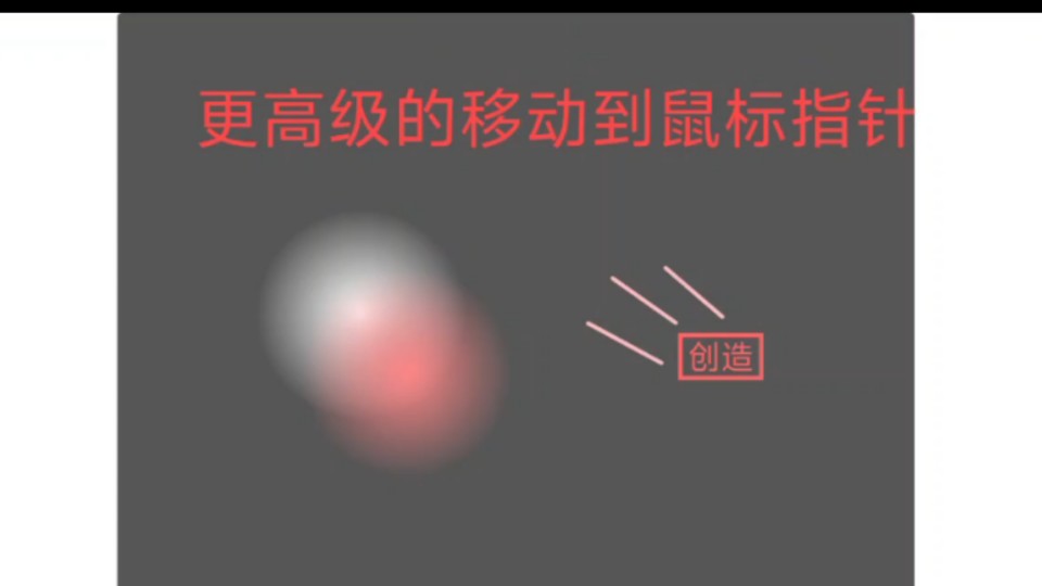 更高级的移动到鼠标指针(电脑版和手机版通用)