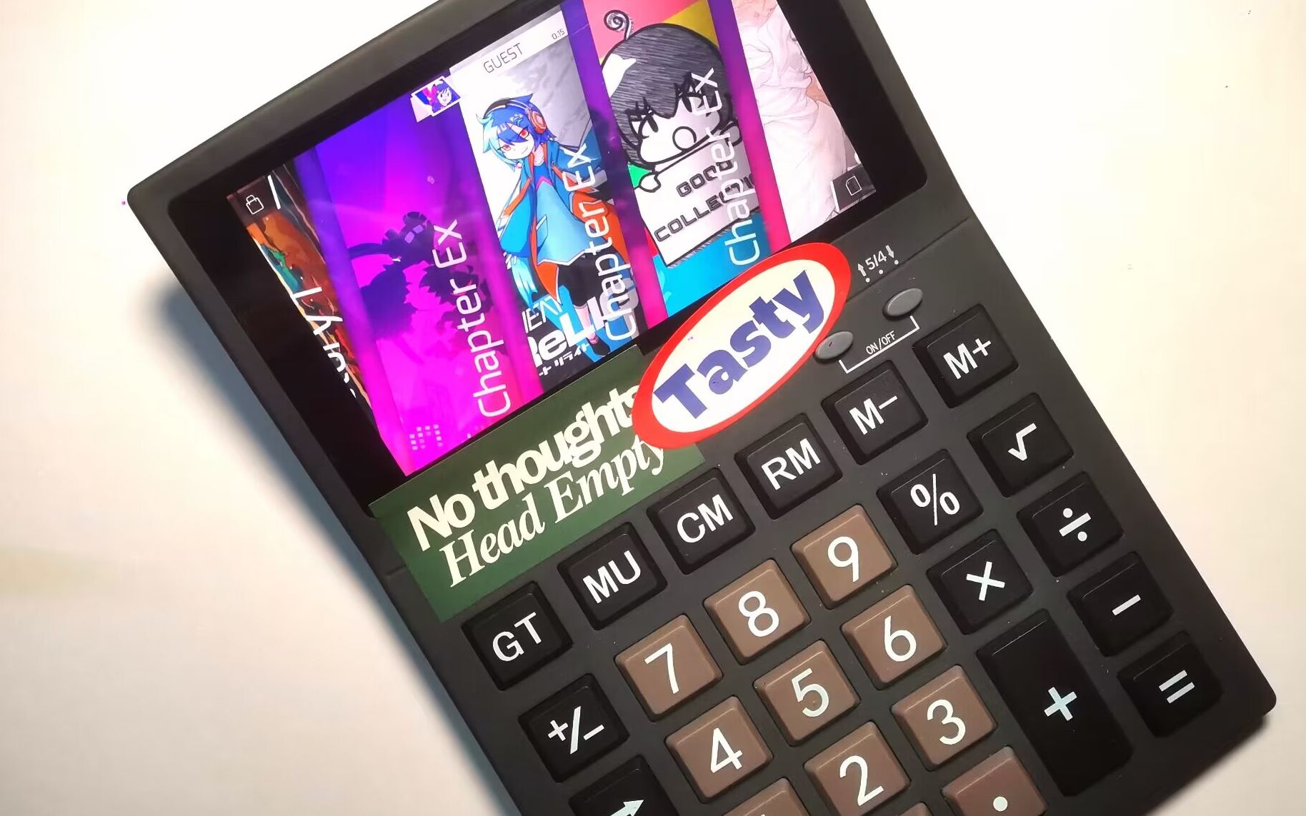 用计算器刷B站打游戏是什么体验?课堂摸鱼神机!