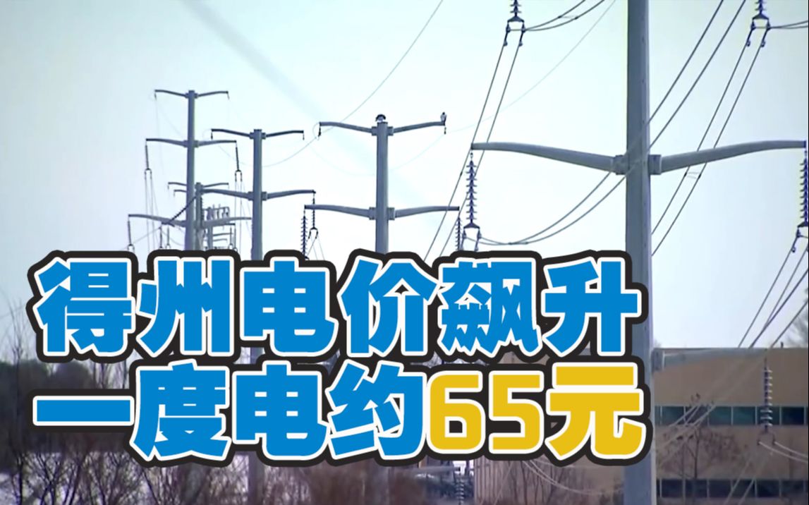 暴雪肆虐 电价飙升!美国得州一度电约合人民币65元