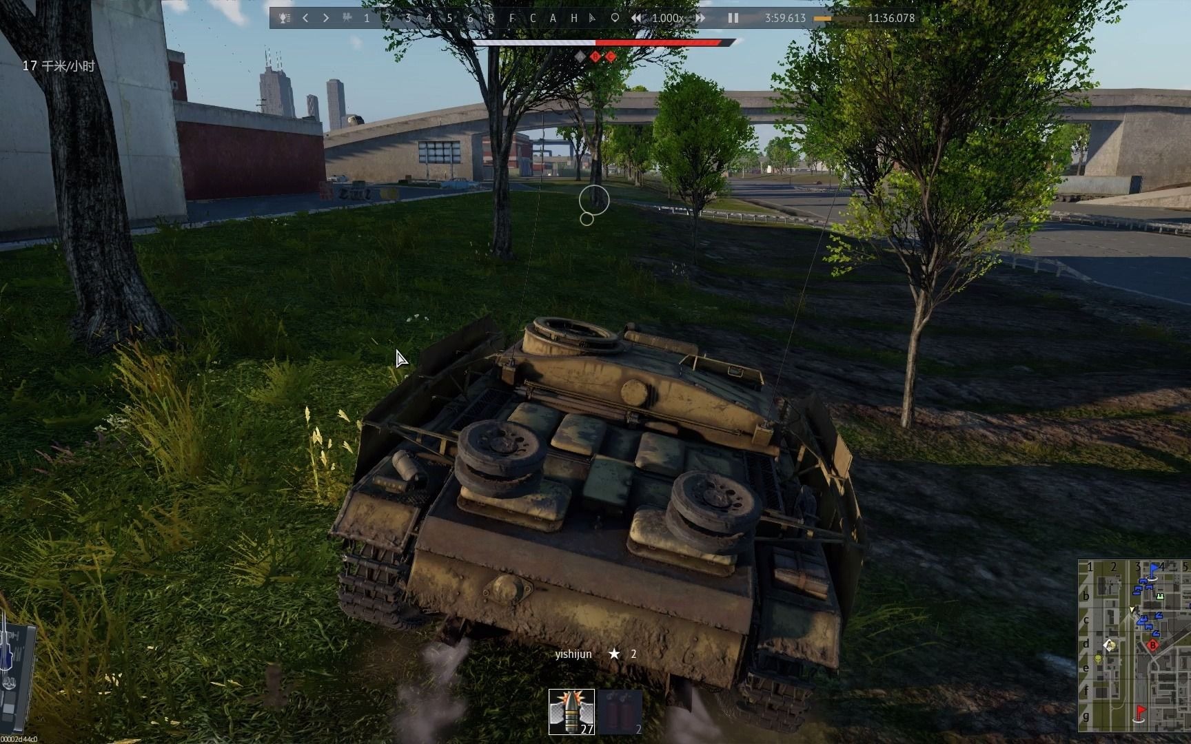 战争雷霆三号突击炮G型历史模式7杀!