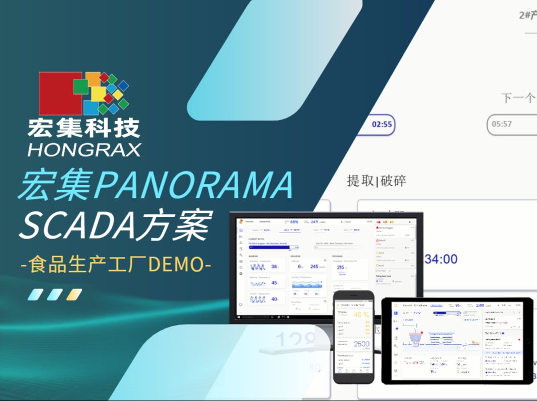 宏集应用 | 宏集Panorama SCADA:助力食品加工行业数字化转型