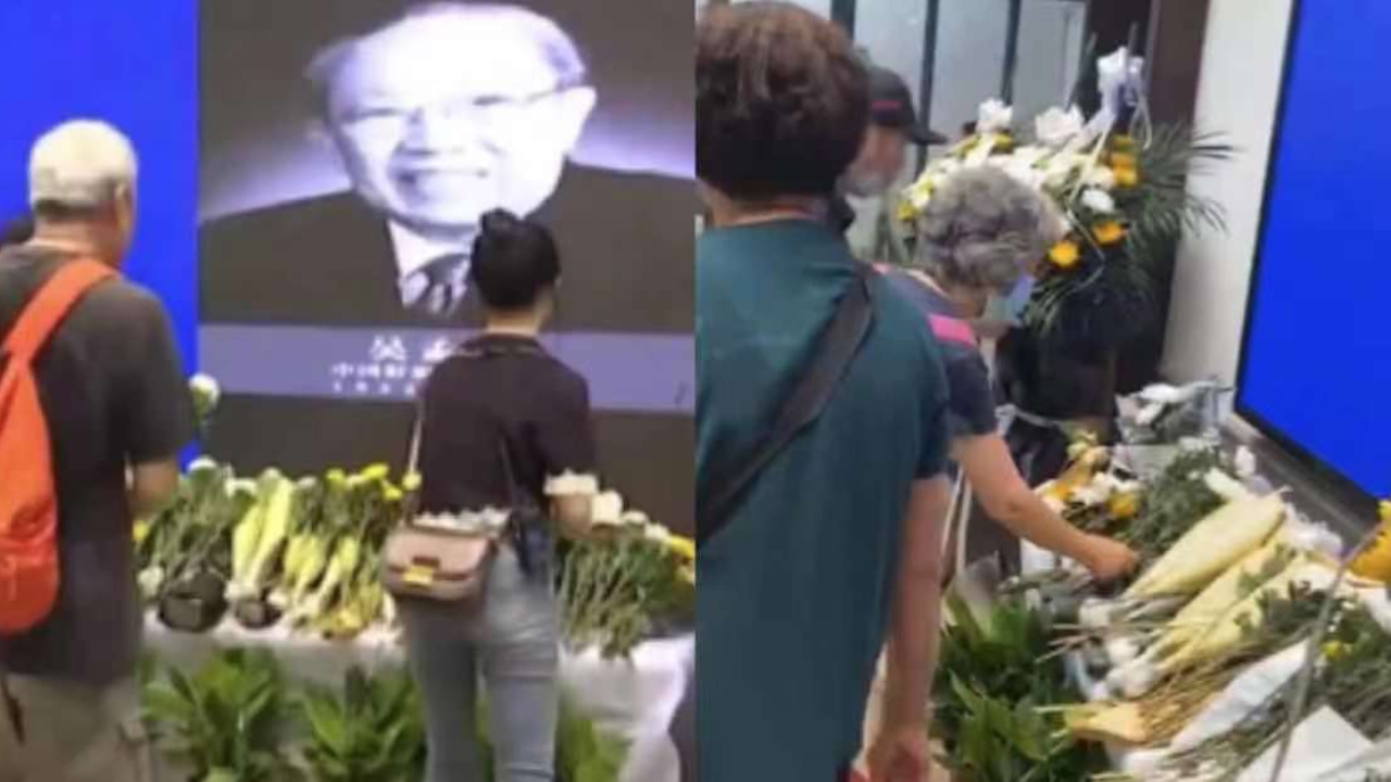 福州市民自发前往悼念吴孟超院士,多人谈起其生前事迹感动满满