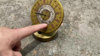 古董日晷,古代时钟,测试时间计算是否准确?