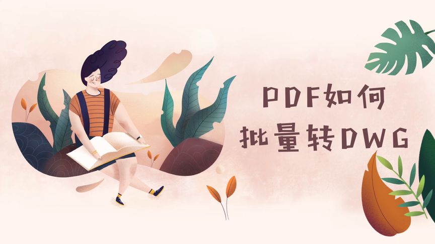 PDF如何批量转DWG?