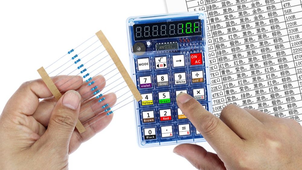 51单片机计算器制作套件安装教程电子DIY散件51单片机焊接练习自制...