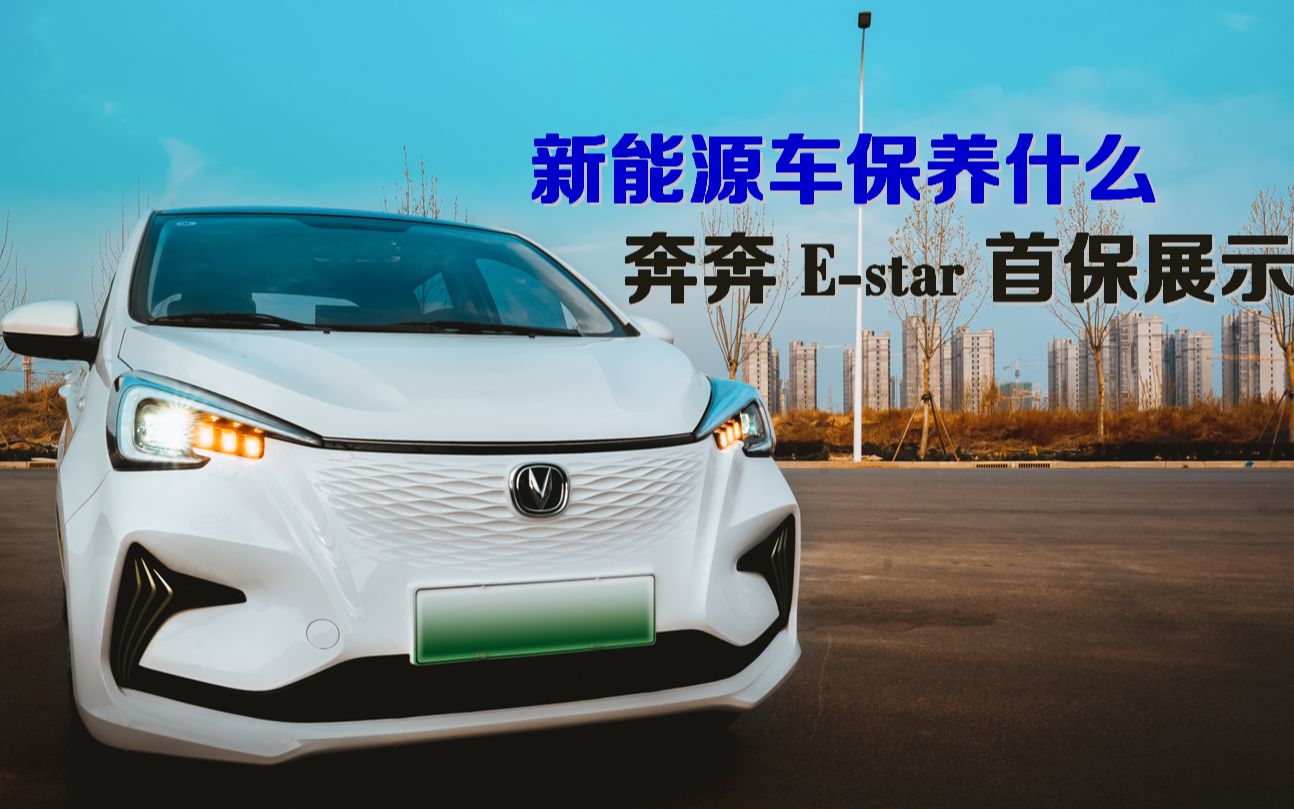 新能源车保养项目有哪些?奔奔E-star首保过程分享